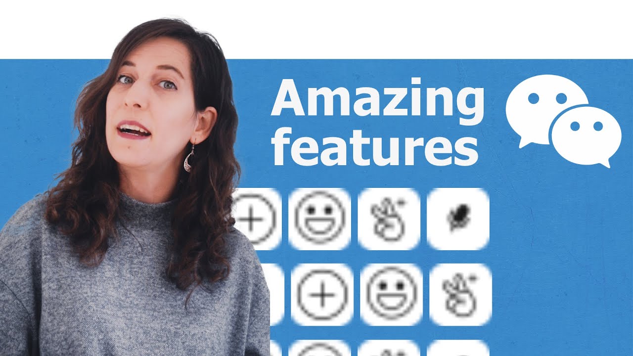 WeChat | NUDGE a person, create a VOICE IMPUT and make SELFIE-STICKER ...
