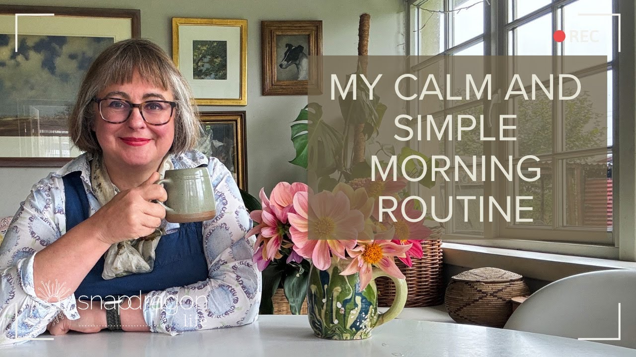 My Slow and Calm Morning Routine - YouTube