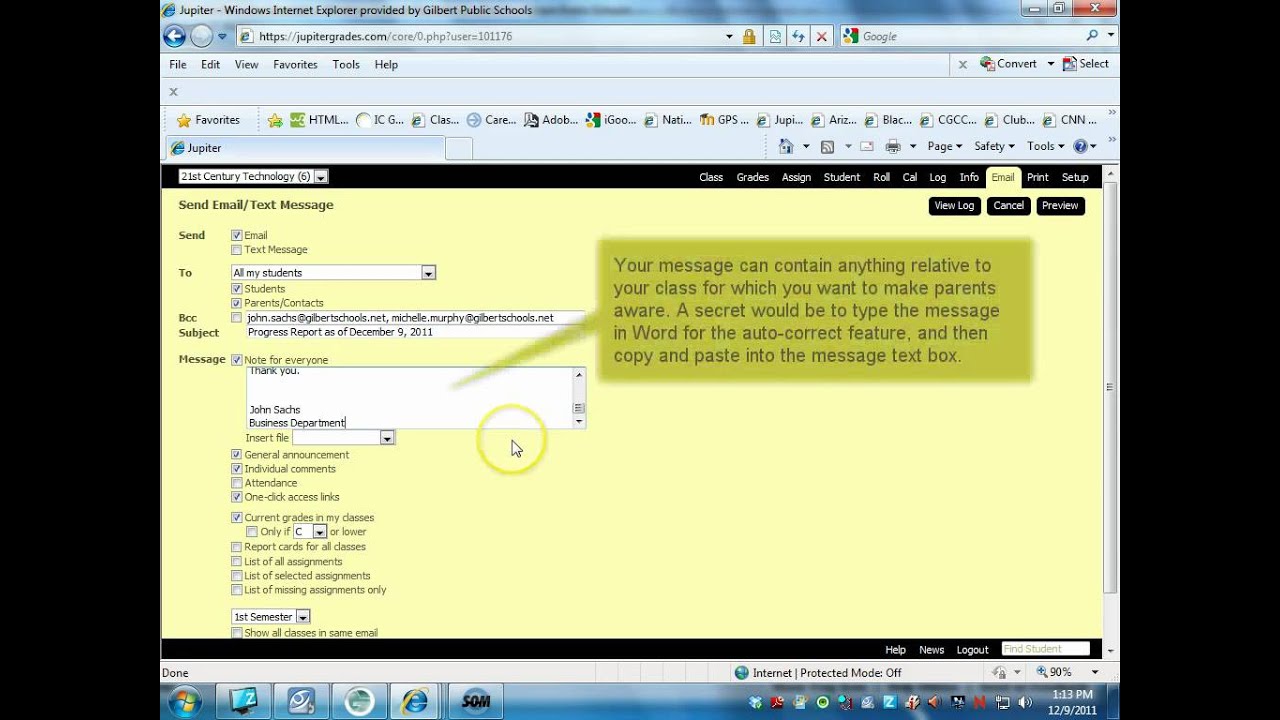 Jupiter Grades Send Instructions.mp4 - YouTube
