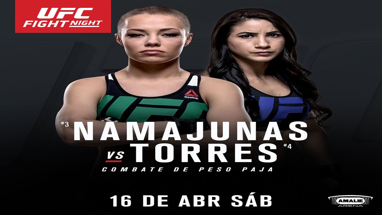 Rose Namajunas vs Tecia Torres Full Fight UFC Fight Night Tampa 2016 ...