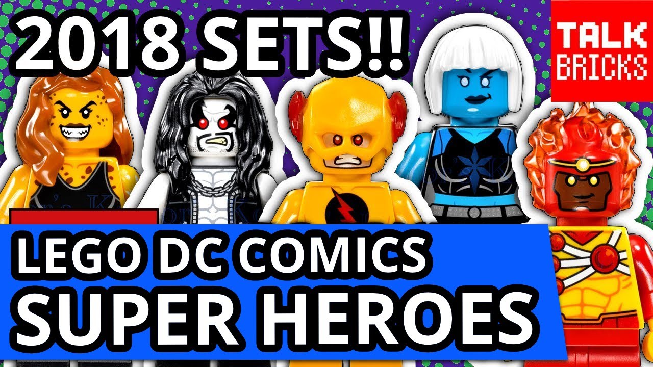 LEGO January 2018 DC Comics Sets Revealed! NEW Justice League! Reverse ...