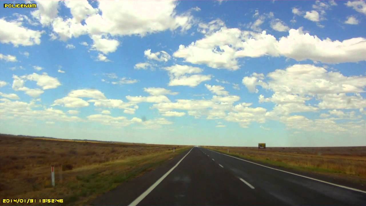 Crossing The Hay Plains in Australia - YouTube
