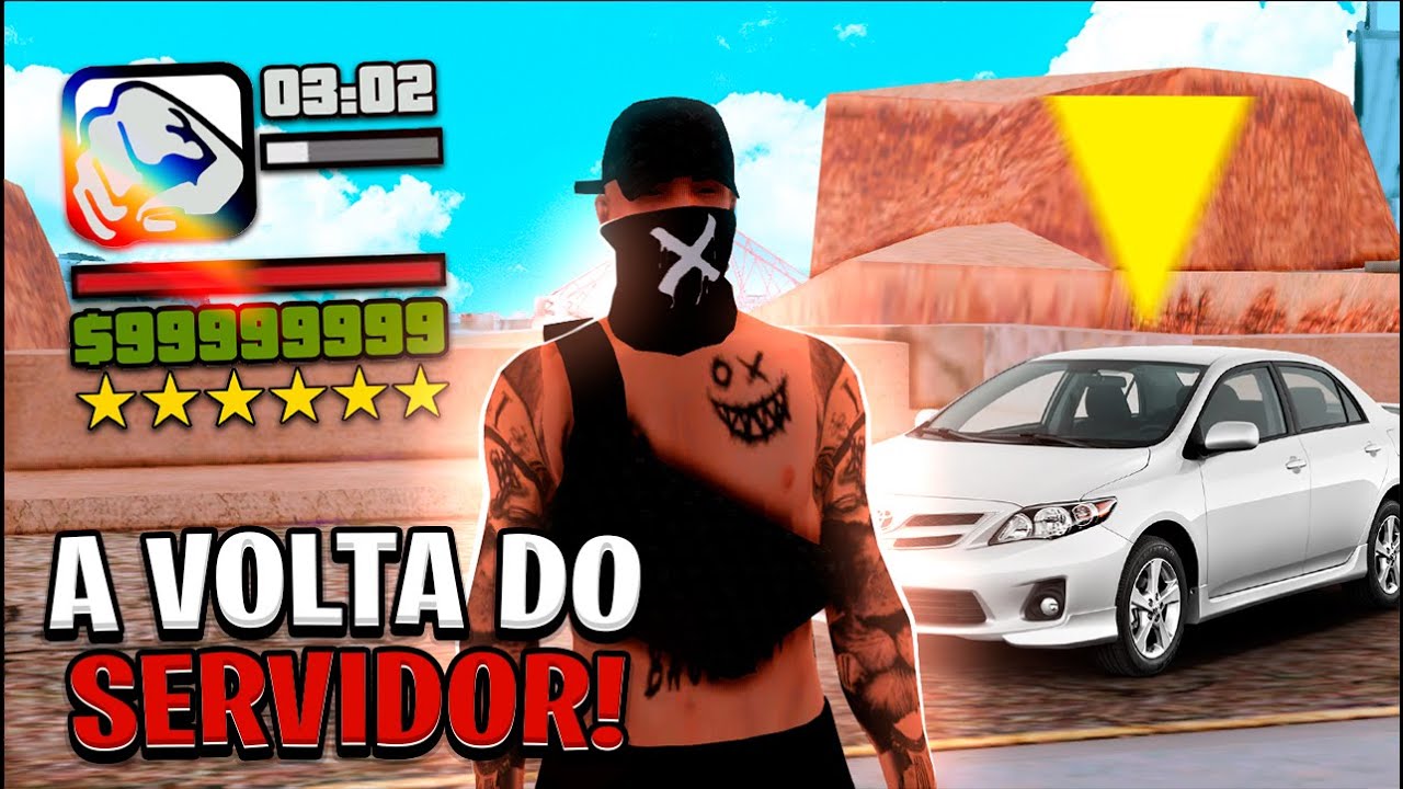 A VOLTA DE UM DOS MAIORES SERVIDORES SA:MP MOBILE! GTA SAMP ANDROID E ...