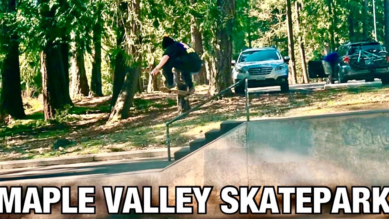 Maple Valley Skatepark Maple Valley Washington - YouTube