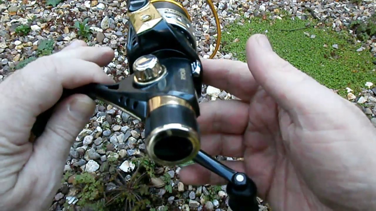 Ryobi Amazon 4000Vi - Modern Fixed Spoool Fishing Reel - YouTube