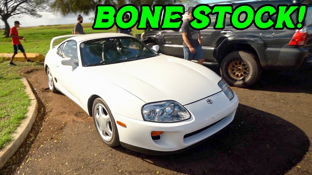 FINDING A BONE STOCK SUPRA ON A BEACH IN HAWAII! - YouTube