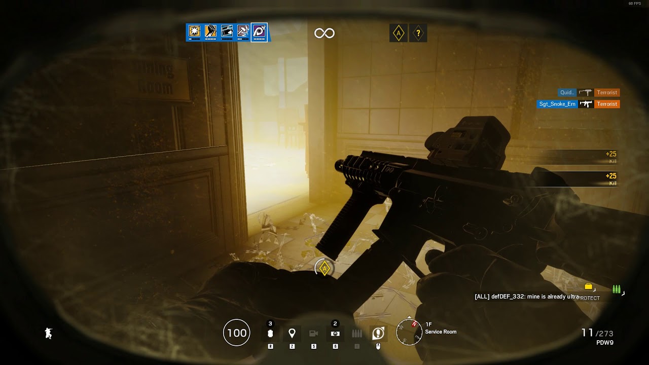 Tom Clancy's Rainbow Six FPS Drops in Bartlett University map - YouTube