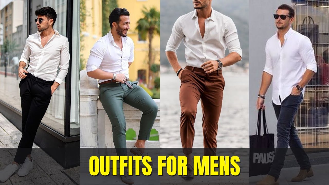 White Shirt For Mens | Outfits Formal Ideas For Boys | Men's Fashion ...