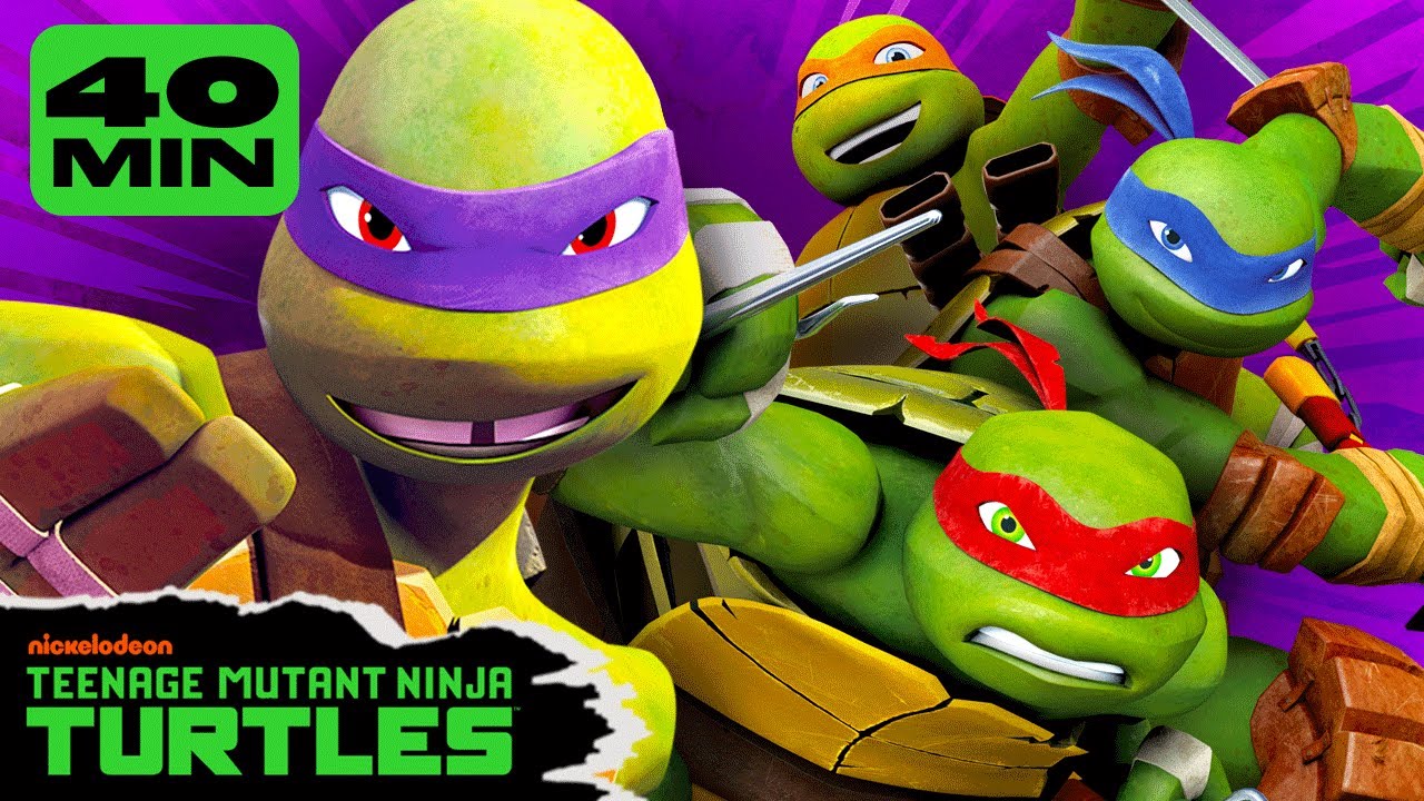 45 MINUTES of Donnie's BEST Defeats and Fights! 🟣 | Teenage Mutant ...