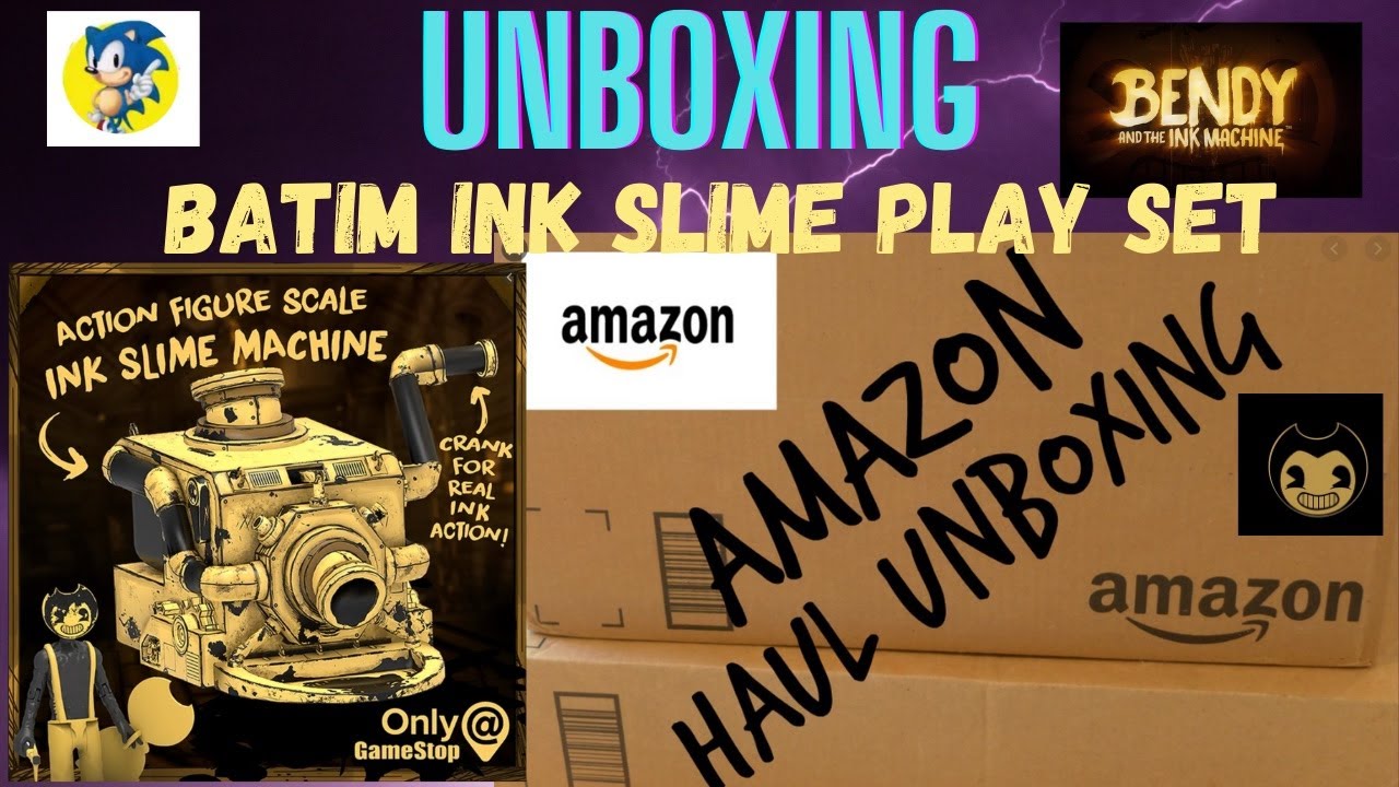 Unboxing BATIM Ink Slime Play Set #LASTTRACKER #PLUSHTUBER - YouTube