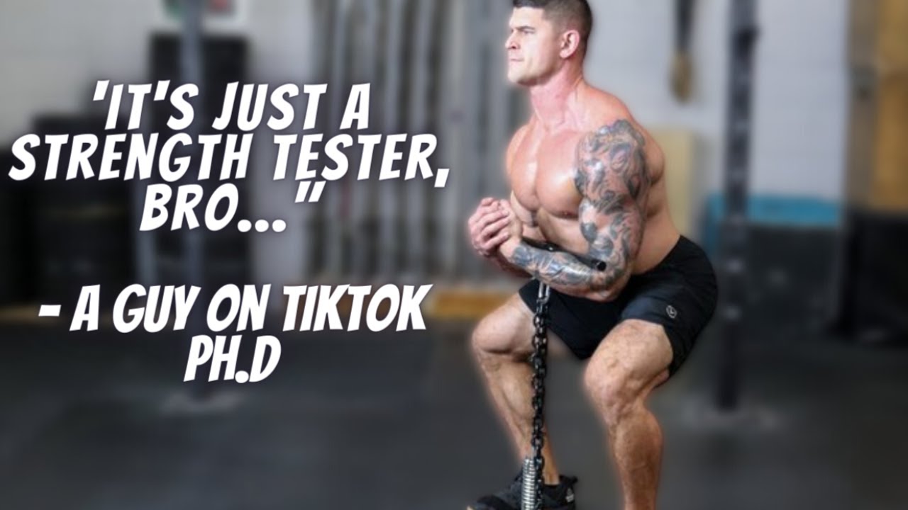 Using the Isochain as a Strength Tester for Weightlifting - YouTube