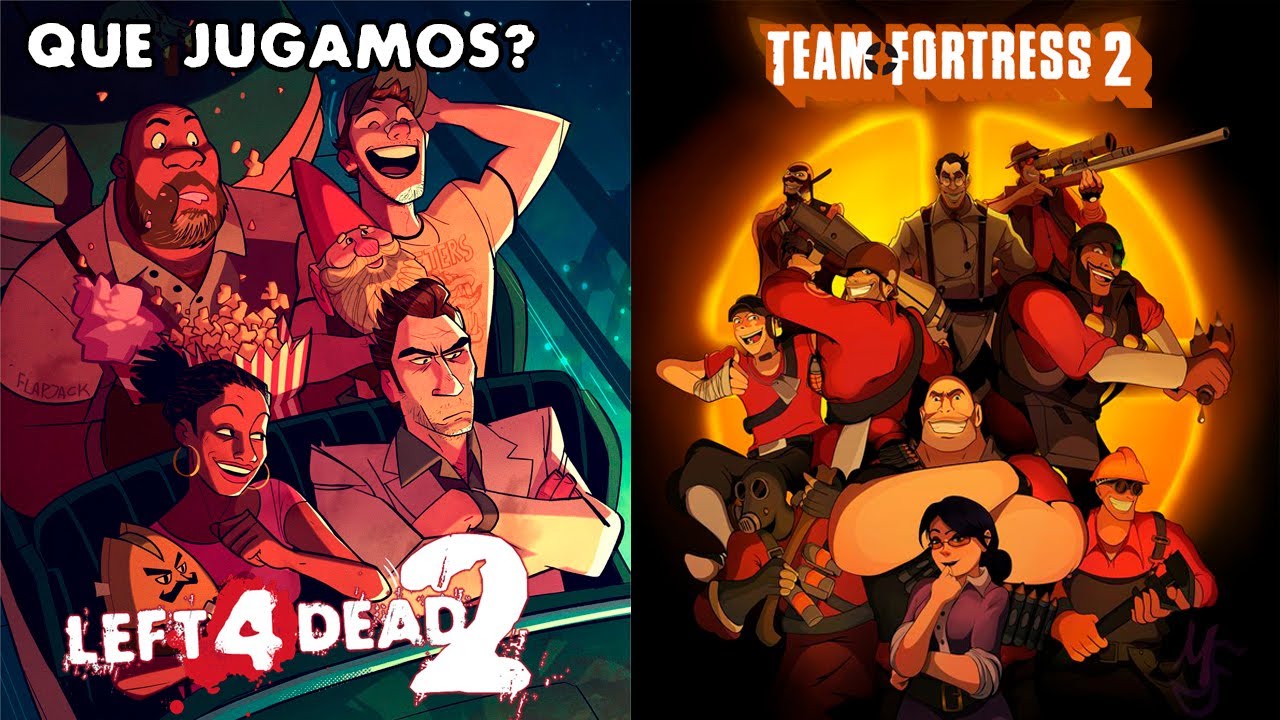 LEFT 4 DEAD 2 Y TEAM FORTRESS 2 QUE JUGAMOS HOY? - YouTube