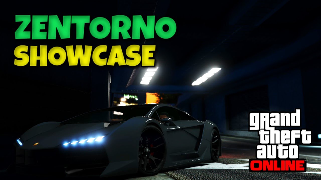 GTA 5 - Pegassi Zentorno Car Showcase (GTA V Cinemactic) - YouTube
