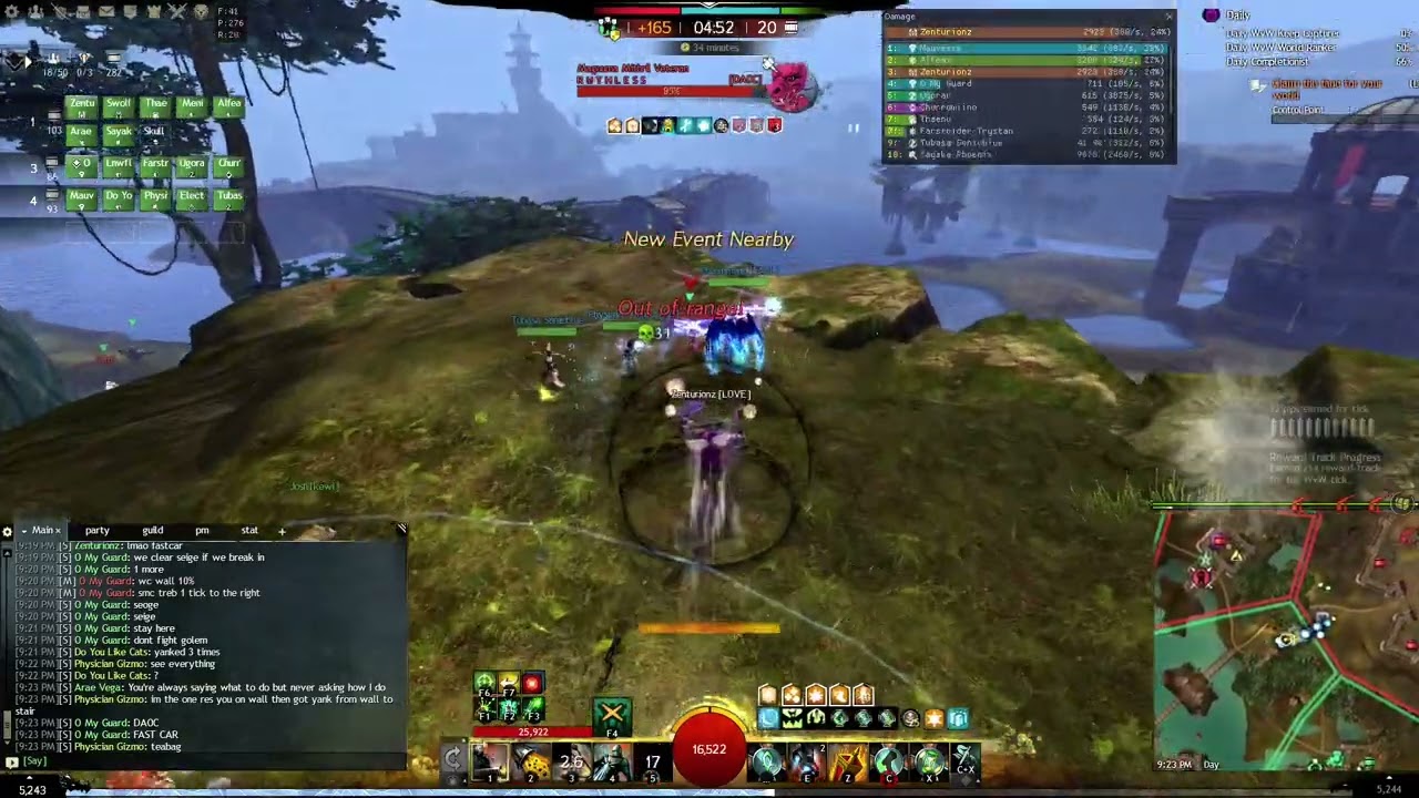 GW2 WvW Rare Mythical Beast Spotted - YouTube