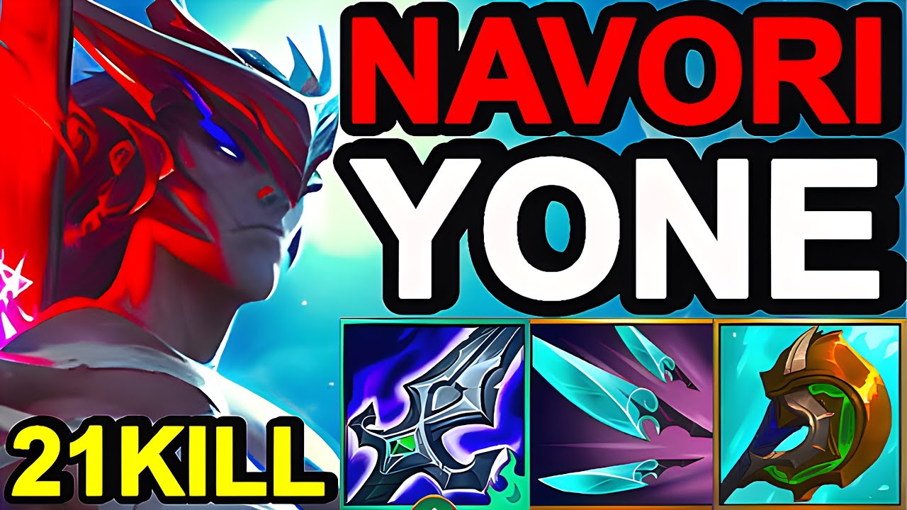 Wild Rift China Yone Top - Broken OP Navori Yone Build Runes ...