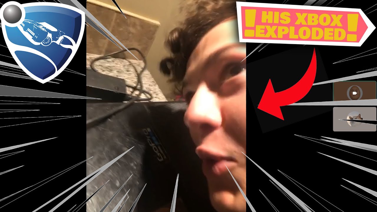 HIS XBOX EXPLODED!! - YouTube