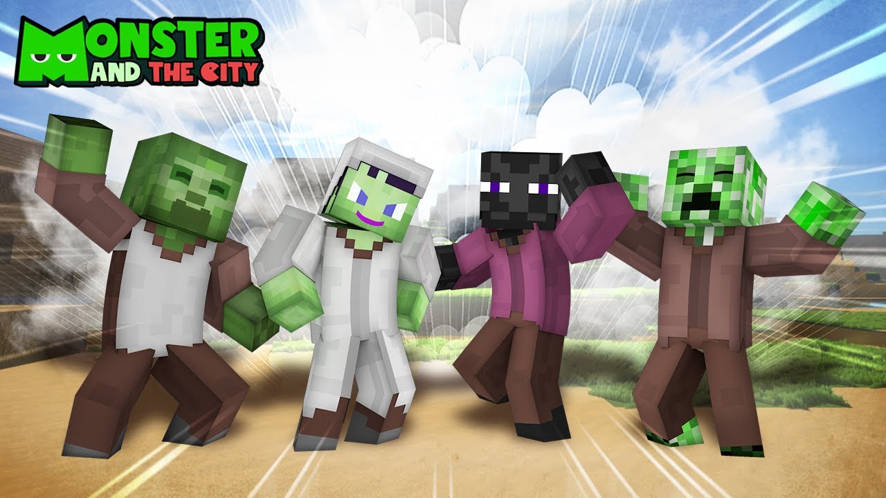 Monster And The City | Season 3 - Episode 05 | Minecraft Animation ...
