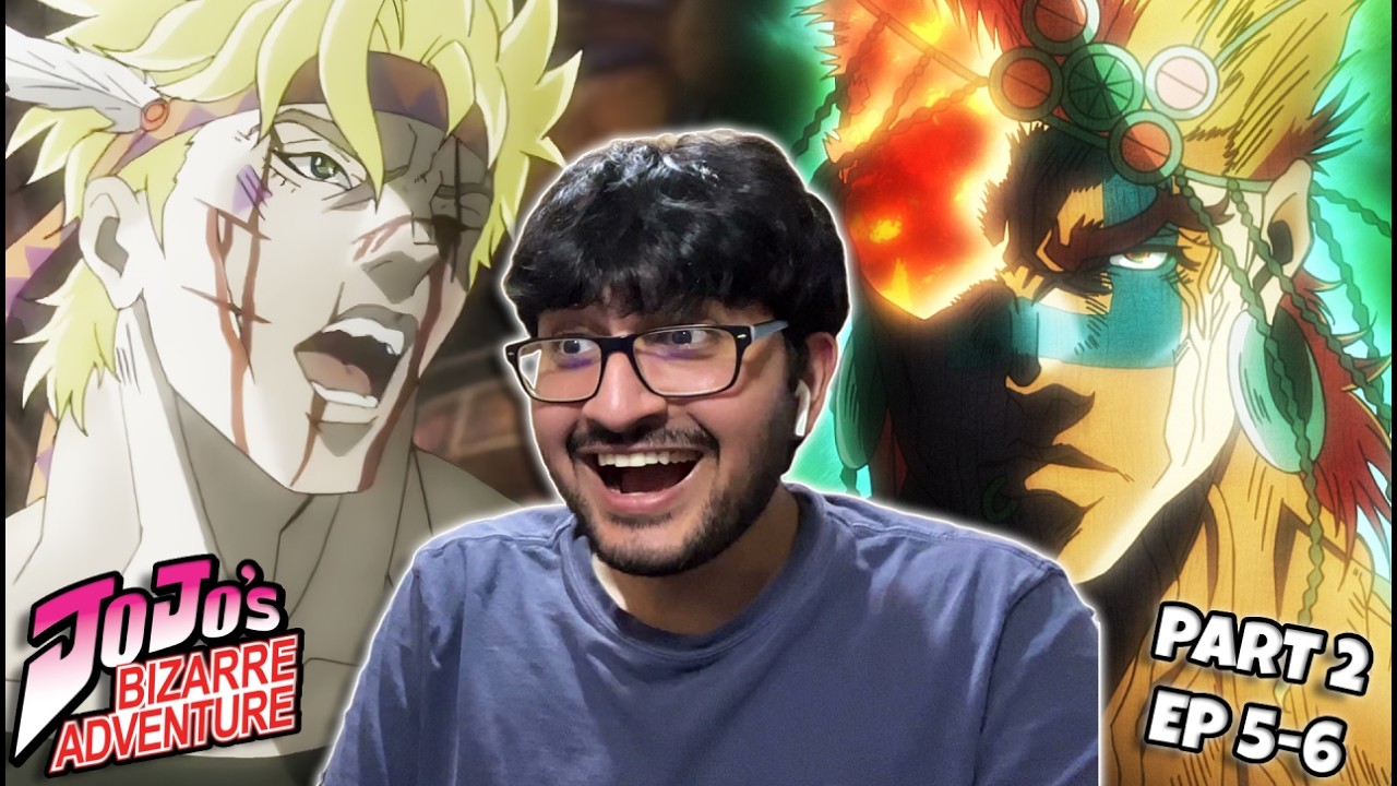 THE PILLAR MEN ARE OP!! CAESAR ZEPPELI?! | JoJo's Bizarre Adventure ...