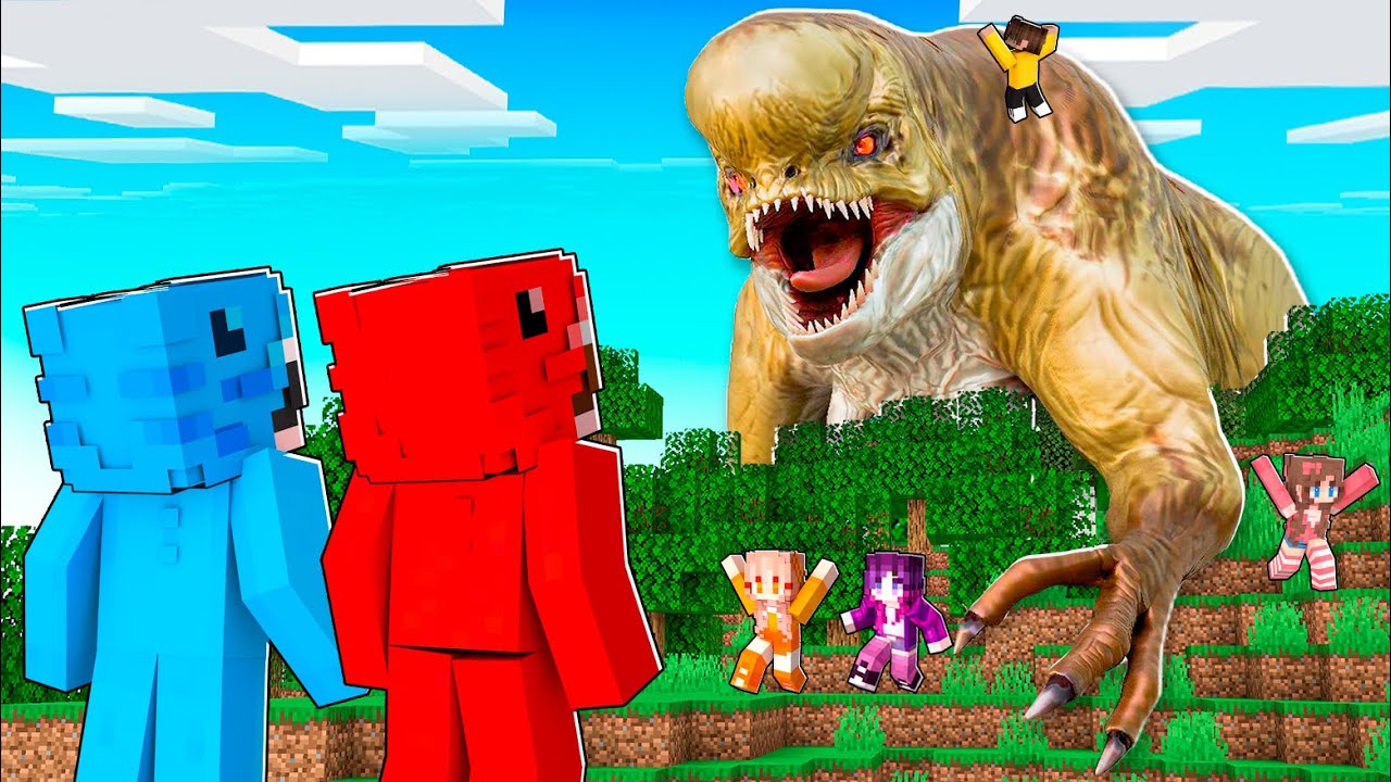 Nous avons survécu au DISTORTUS REX dans Minecraft ! - videoblogs.com