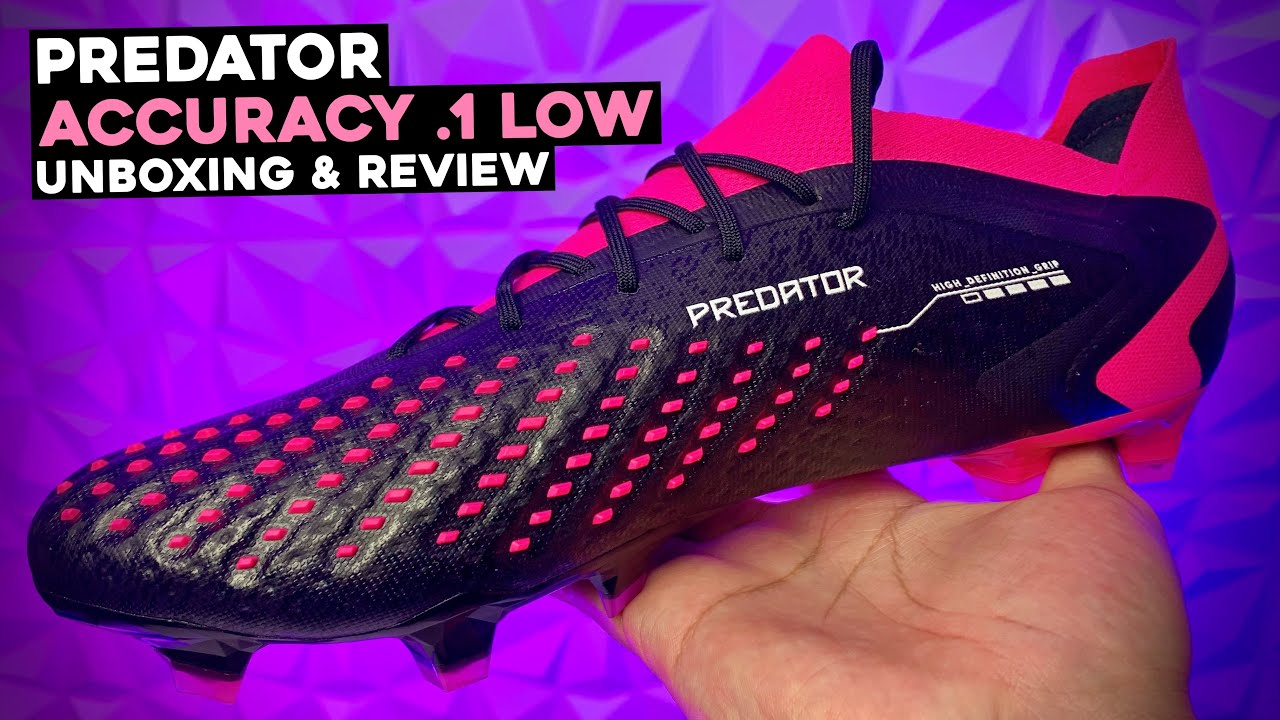 adidas PREDATOR Accuracy .1 LOW | UNBOXING & REVIEW - YouTube