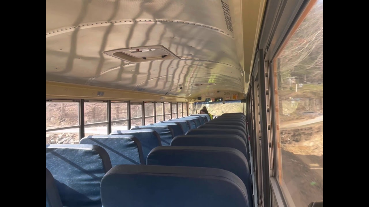 2005 IC CE 200 School Bus - Back Seat Ride - YouTube