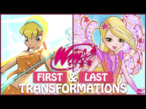 Winx Club | First & Last Uses Of Each Transformation! (Seasons 1 to 8)