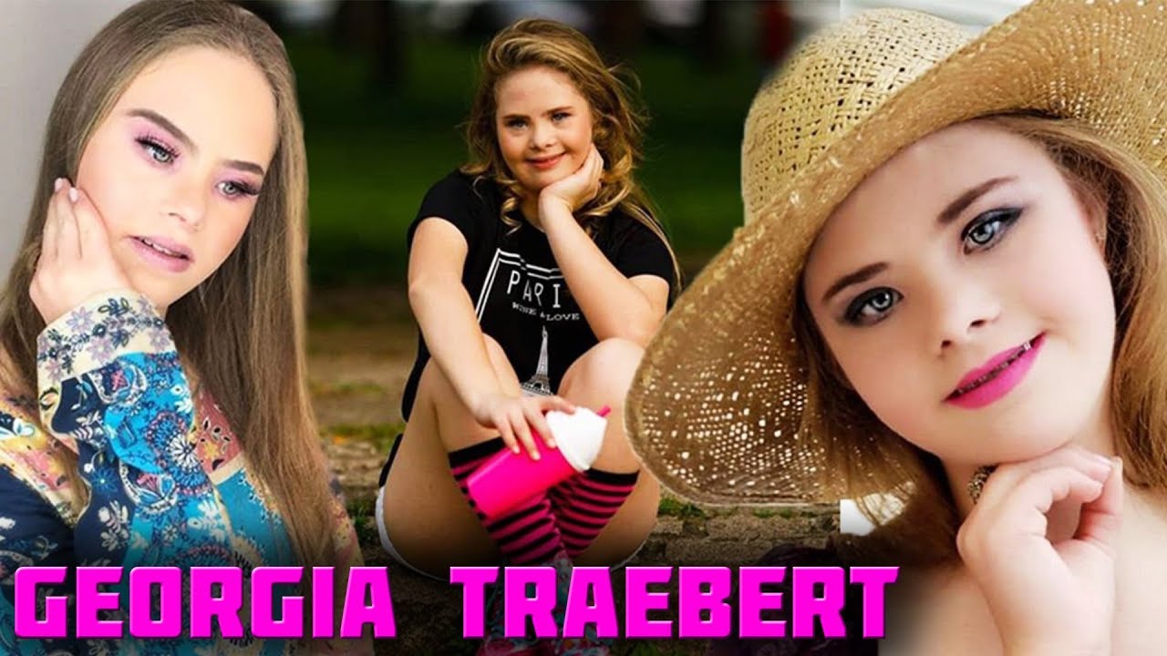 Девочка с синдромом дауна стала моделью! (Georgia Traebert). - YouTube