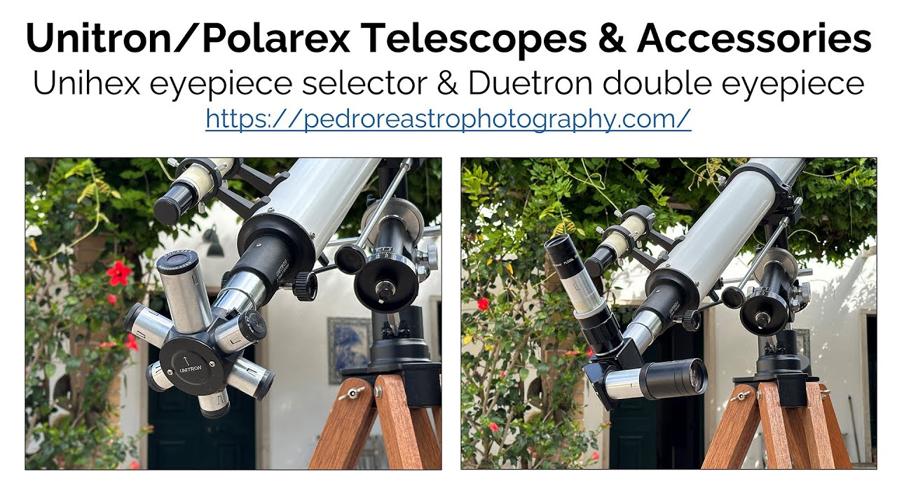 Unitron/Polarex Telescopes & Accessories | Pedro RE' - YouTube