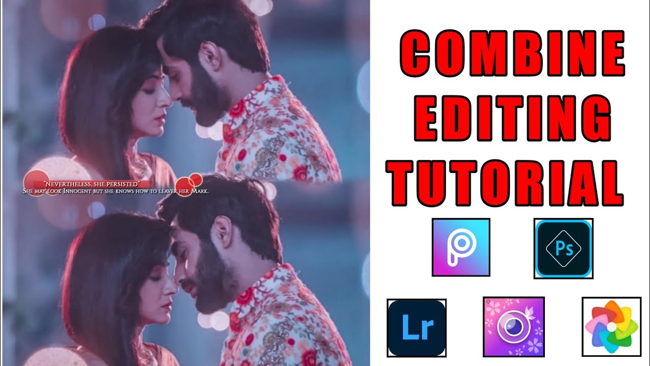 2 PICS COMBINE EDITING TUTORIAL WITH PHOTOSHOP CC/ TANNU EDITX - YouTube