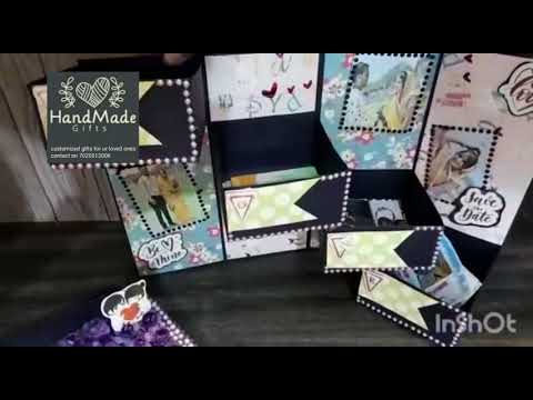 Best Gift For Anniversary || Stepper Box Card || Easy To Order - YouTube
