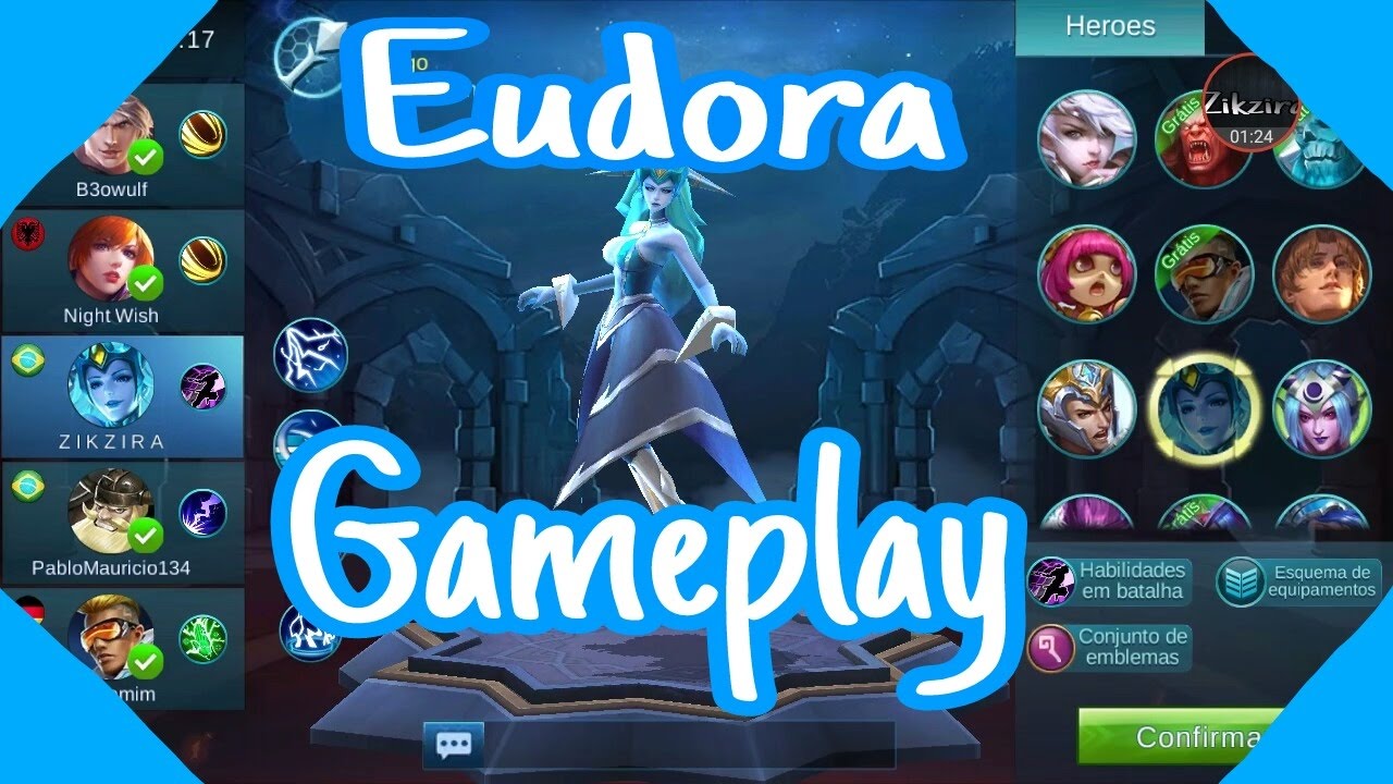 Mobile Legends Eudora Gameplay - YouTube