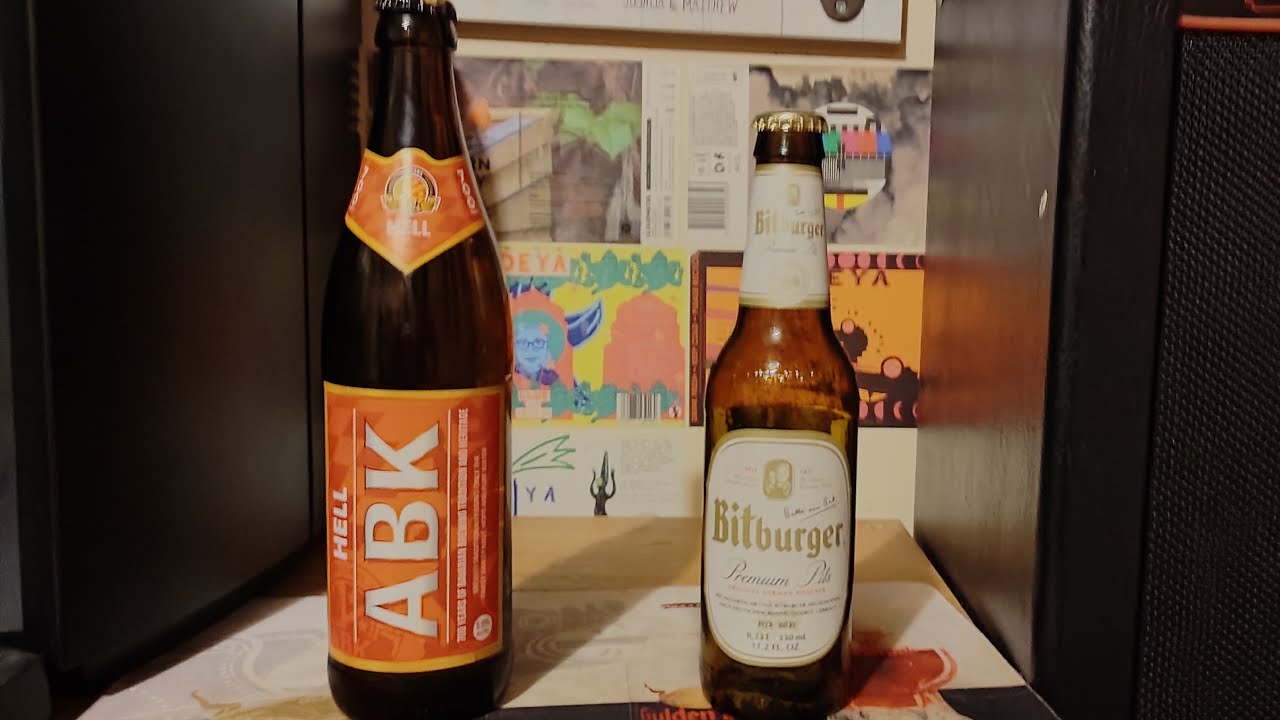 Ultimate Supermarket Lager Championship - Round 1 - Bitburger Pils vs ...