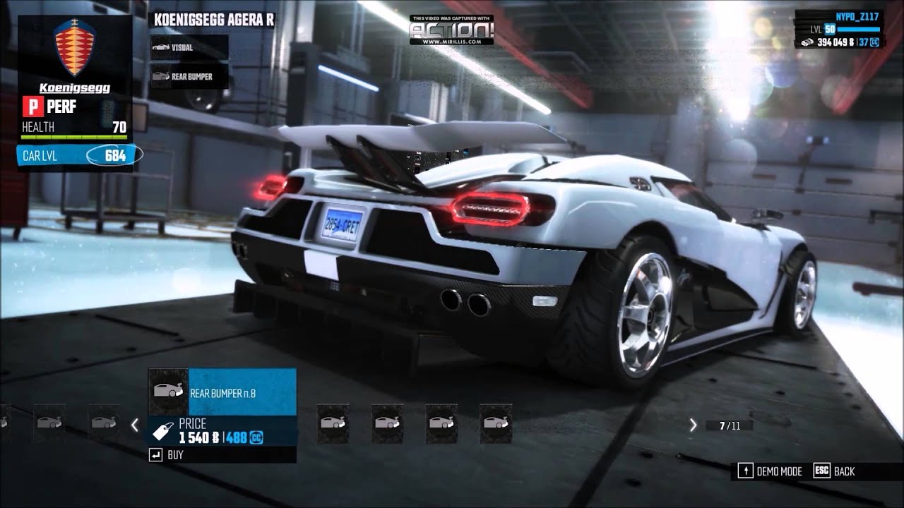 The Crew Koenigsegg Agera R Visual Customization - YouTube