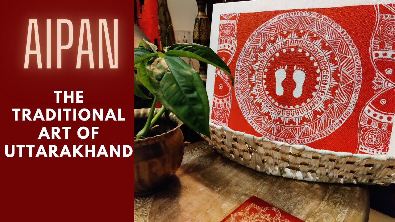 Aipan- The Traditional Art Of Uttarakhand. How to make an Alpana ...
