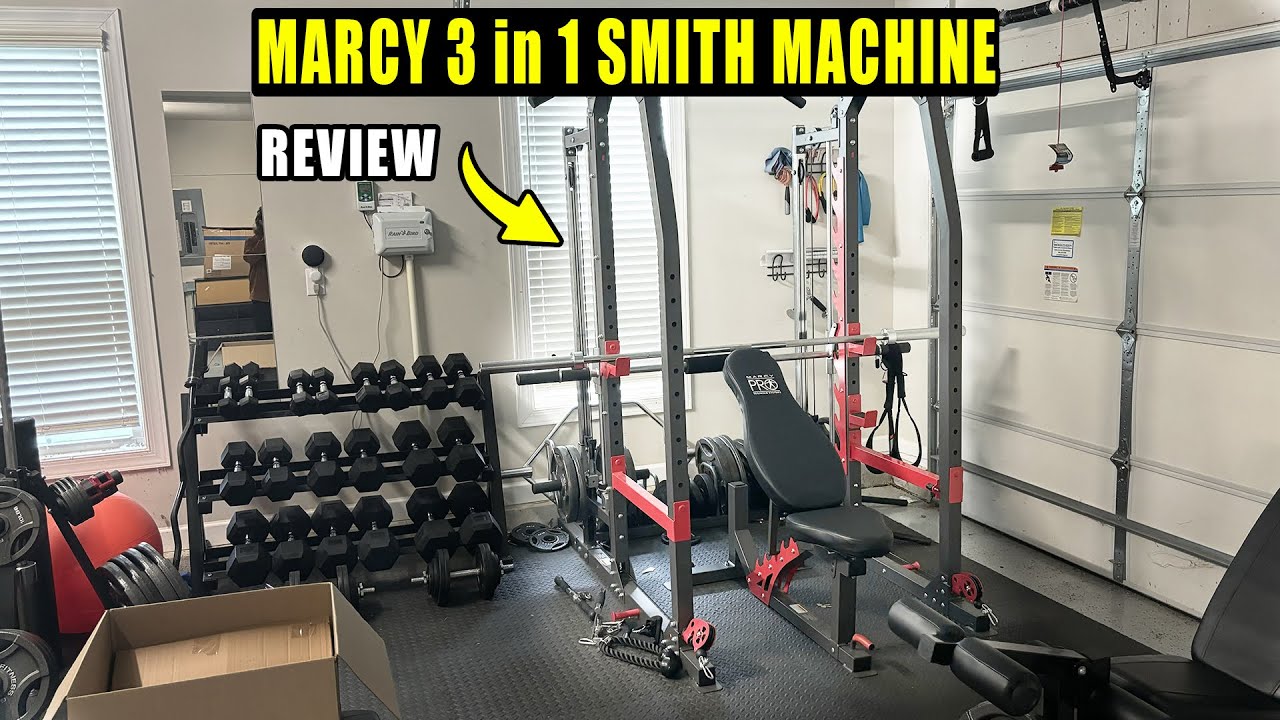 Quick Review of Marcy 3 in 1 Smith Machine! - YouTube