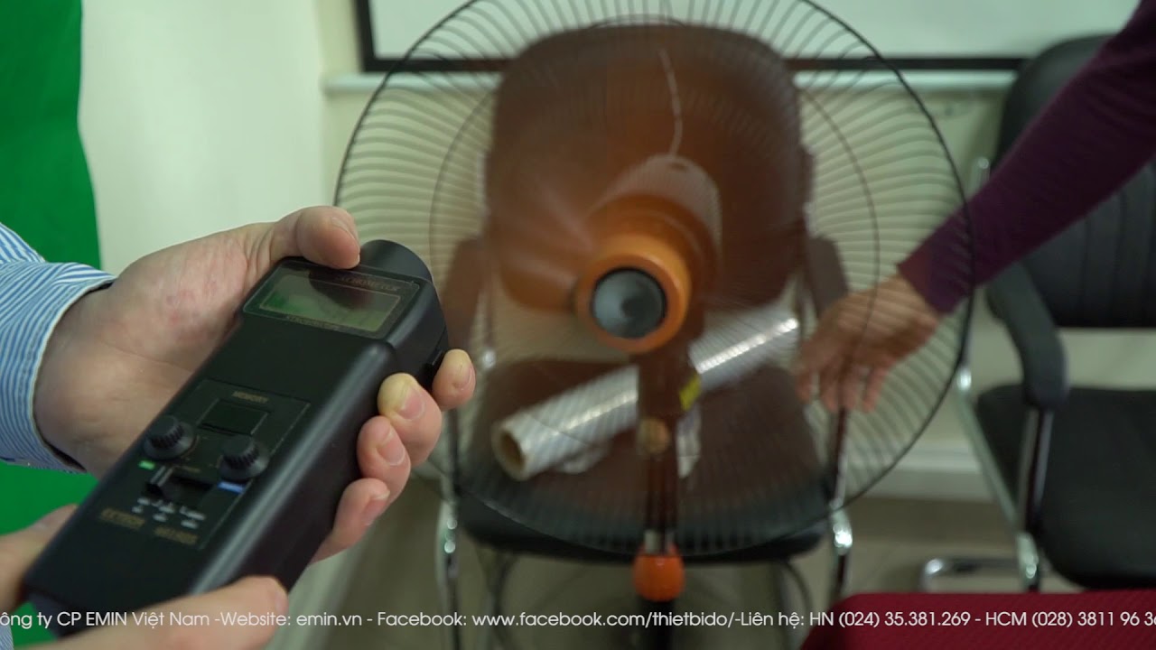 Máy đo tốc độ vòng quay không tiếp xúc EXTECH 461825 - emin.vn - YouTube