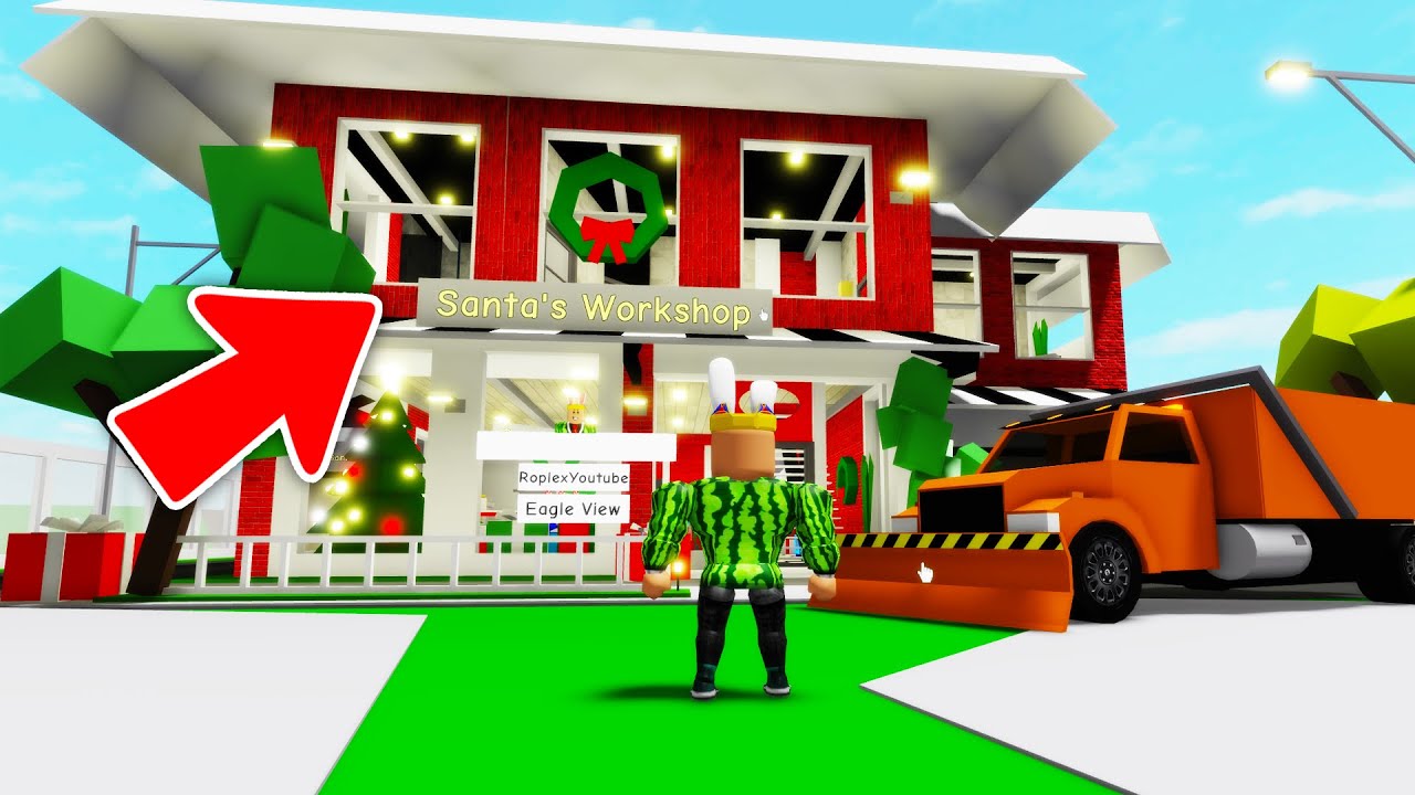 BIG christmas UPDATE in brookhaven! - YouTube