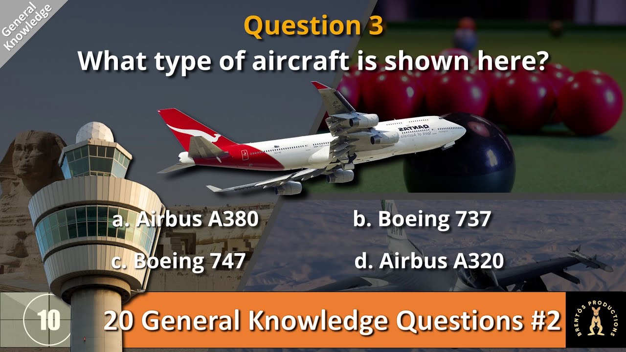 General Knowledge Trivia Quiz #2 | 20 Multi-choice Questions | Medium ...