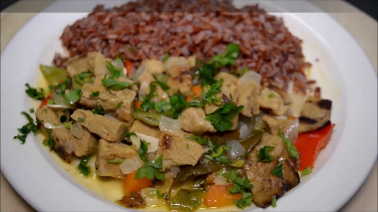 How to make Seitan with vegetables stock,(wheat gluten) veggie meat ...