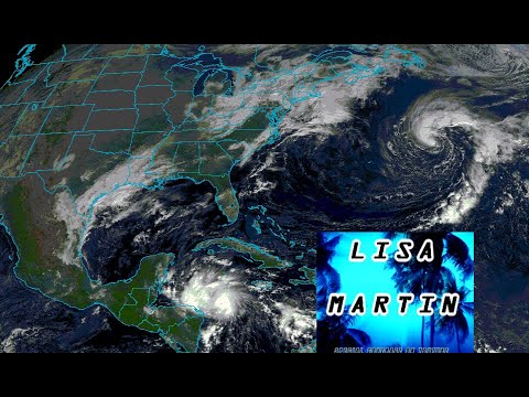 Lisa strengthening headed for Belize, Tropical Storm Martin forms in ...
