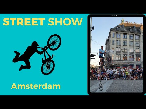 Street Show in Amsterdam - A day out in the city #streetshow #amsterdam ...