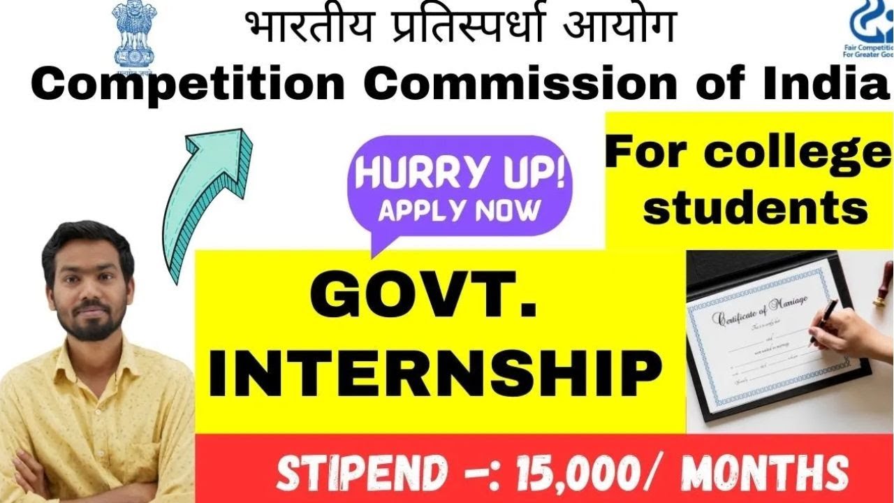 भारतीय प्रतिस्पर्धा आयोगCompetition Commission of India internship ...