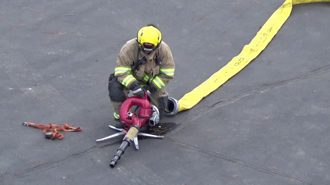 Hose/Nozzles - Master Stream - Single Person - YouTube