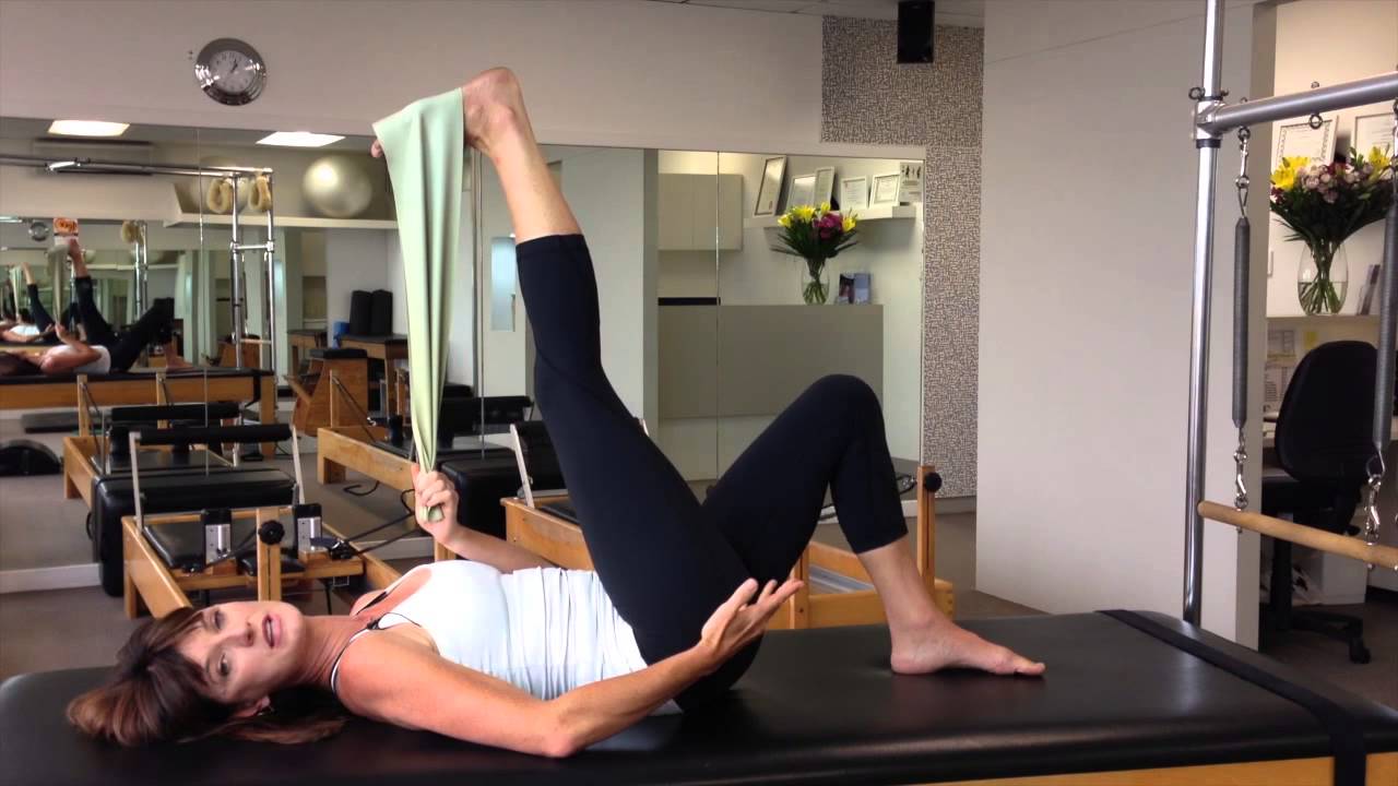 Stretching your Hamstrings - Pilates with Melissa Laing - YouTube