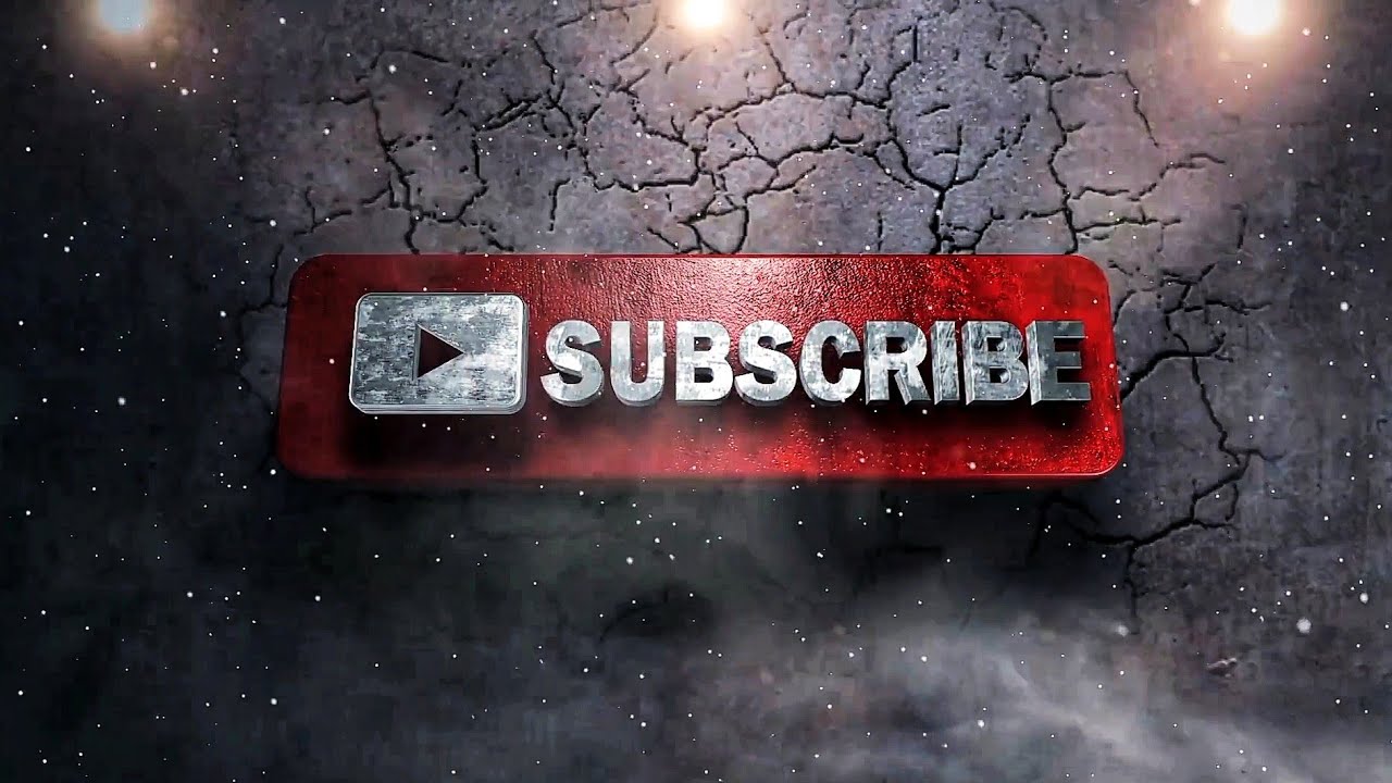 Youtube Outro templet Subscribe Button Without Text 🔥 | No Copyright ⛓️ ...