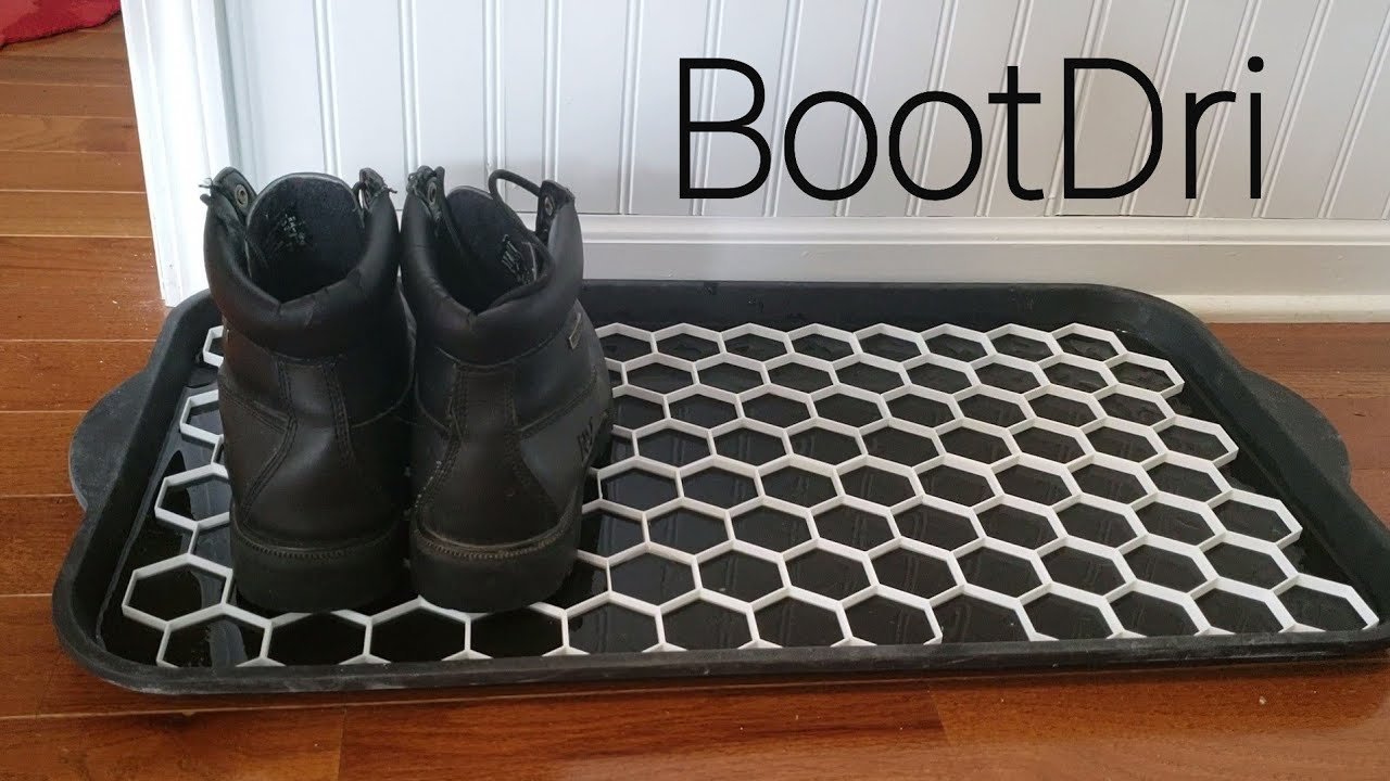 BootDri boot tray insert - YouTube