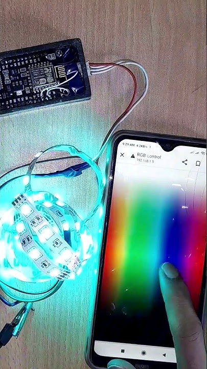Diy Esp8266 Wi Fi Rgb Led Controller New Electronics Robotics Youtube