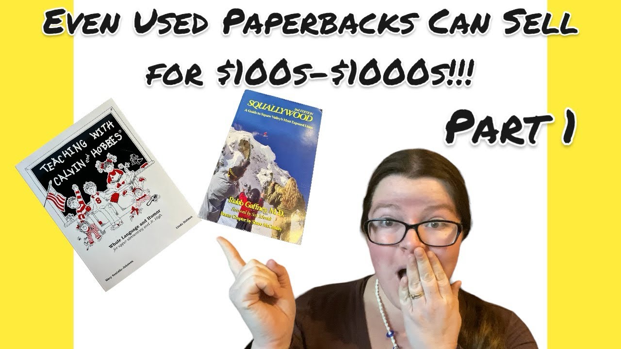 10 Used Paperbacks That Are Worth A BUNCH OF MONEY! Big Money Research ...