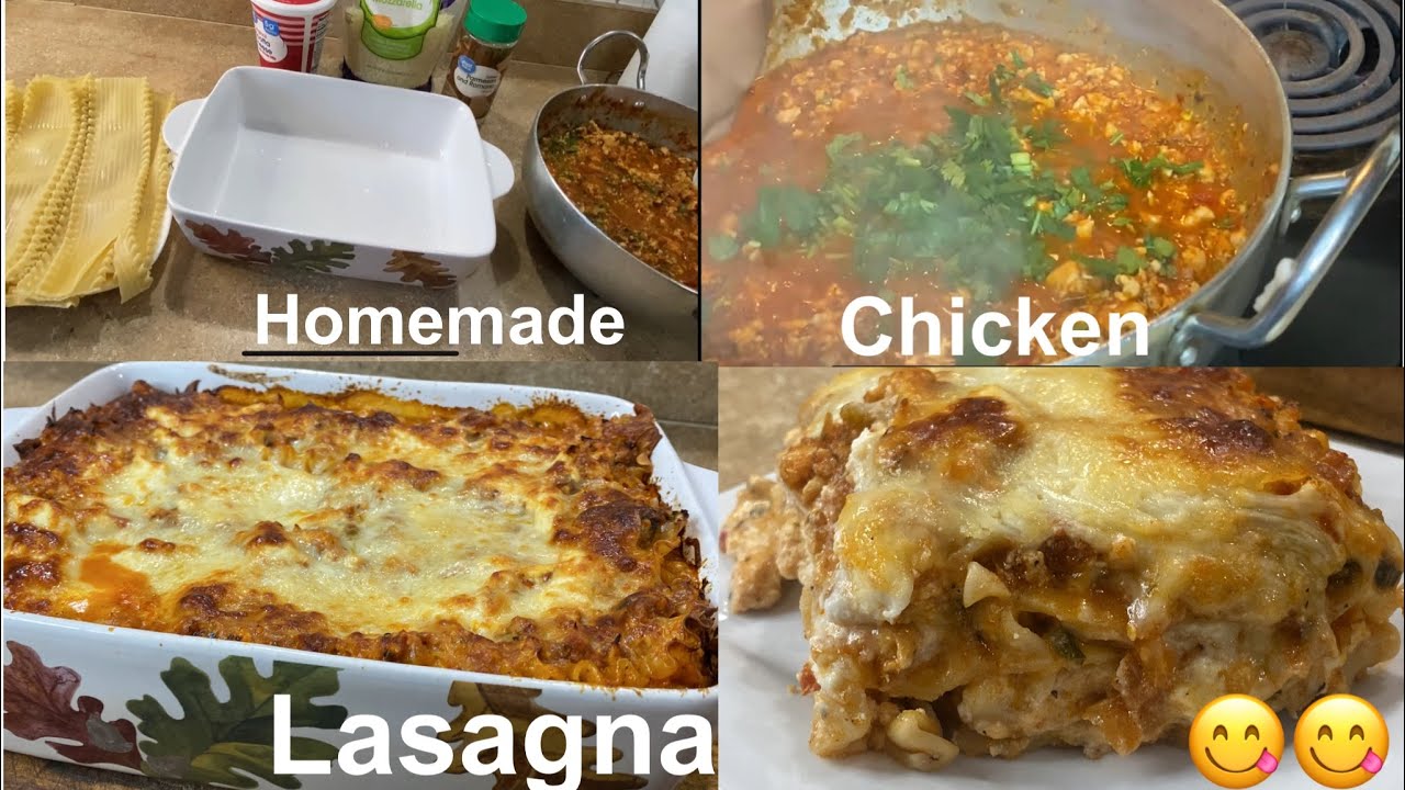 HOW TO MAKE CHICKEN LASAGNA || QUICK RECIPE || EASY RECIPE ||FOUR ...