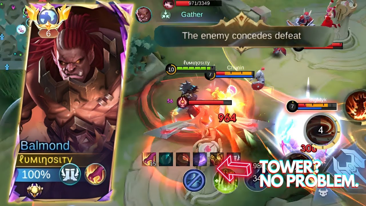 ENEMIES SURRENDER BY MY BALMOND! UNKILLABLE SUSTAIN BUILD AND HIGH ...